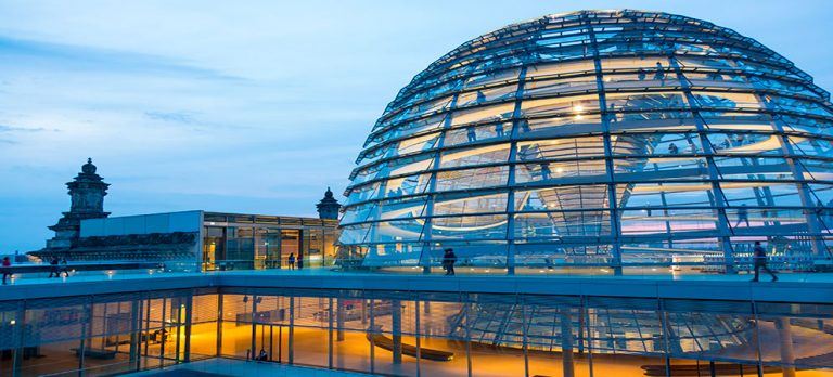 La Cúpula del Reichstag, una de las estructuras más emblemáticas