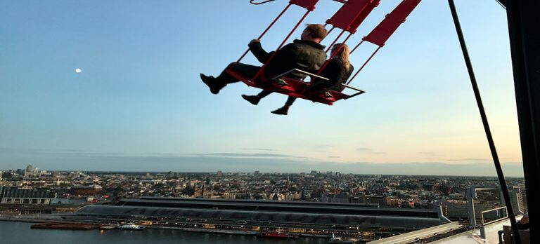 The A'Dam Tower, one of the highest viewpoints in Europe